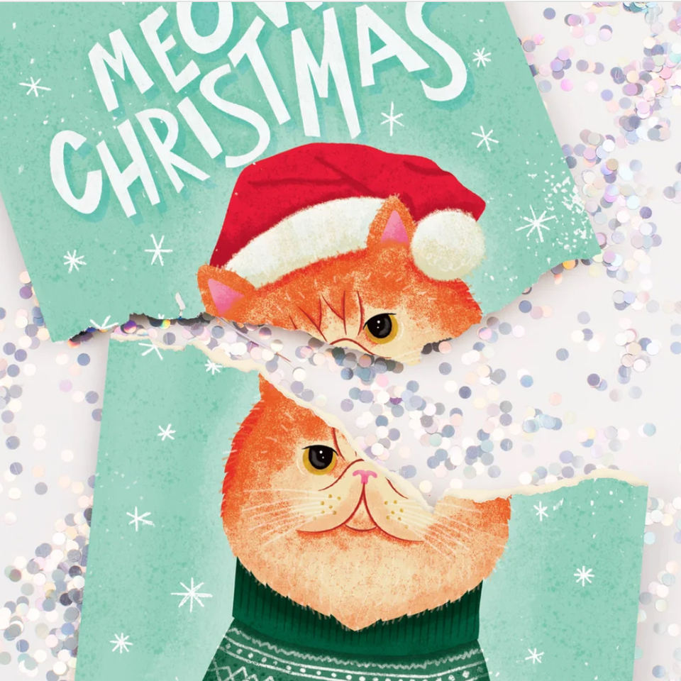 Funny Singing Card - Endless Music for Christmas Gifts