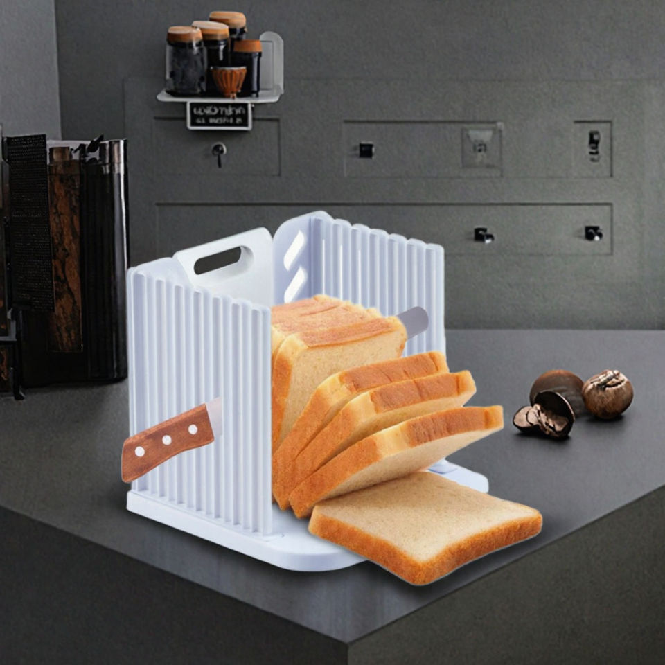 Plastic Manual Eco-Friendly Bread Slicer Baking & Pastry Tool Toast ...