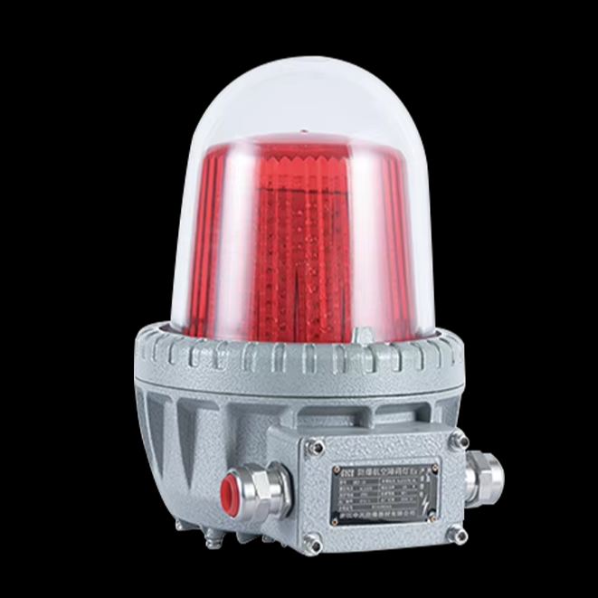 Explosion proof and fireproof flashing light with buzzer warning light ...