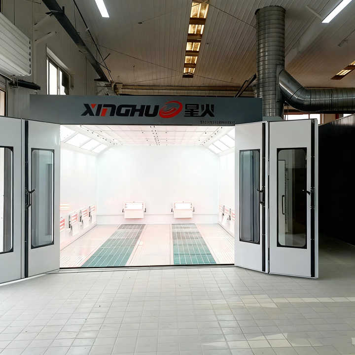 Electric Heating Diesel Burner Spray Paint Booths Painting Preparation ...