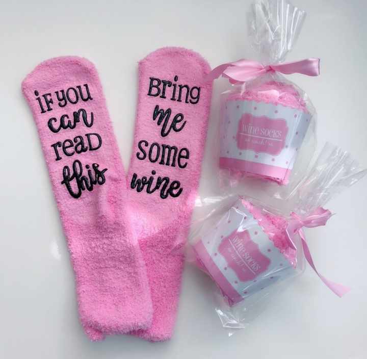 If You Can Read This Cake Socks Sole Letter Socks Wholesale Mid-tube ...