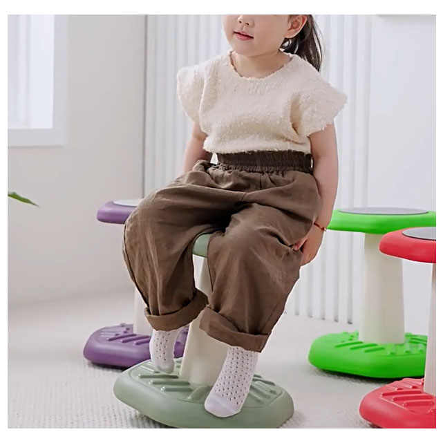 Balance Training Improves Focus Posture Kid Wobble Chair Kids Sensory ...
