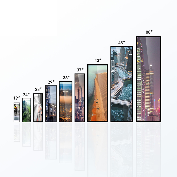 28" Ultra Wide Digital Signage - Perfect for Advertisements