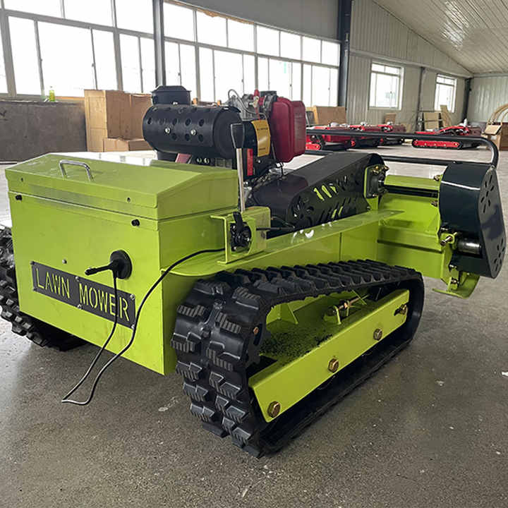 Electric Crawler Bush Cutter AI Robot Lawn Mower for Home Use