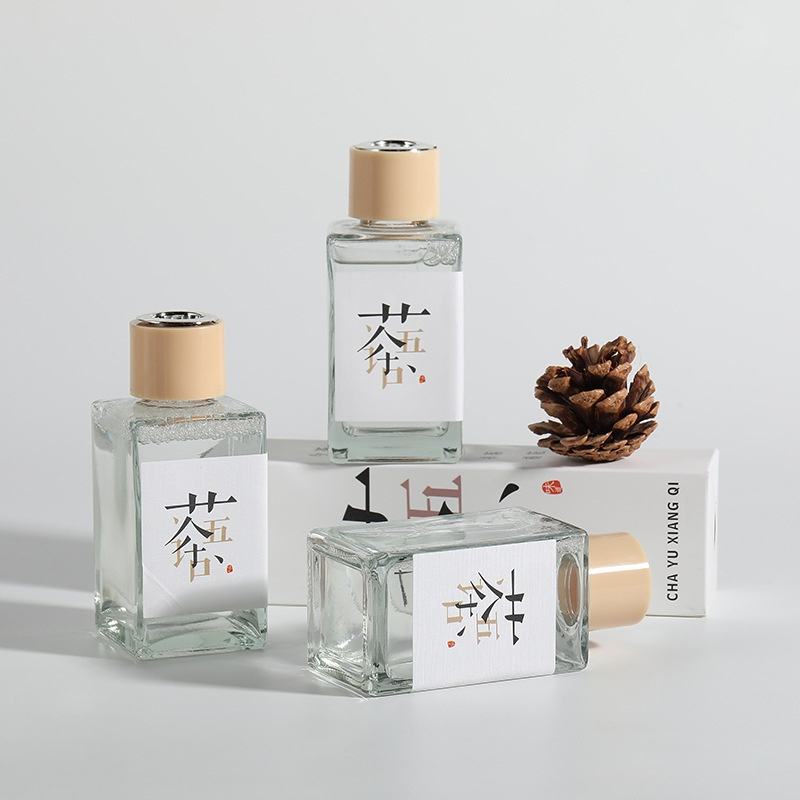 Glass Tea Fragrance Non-Heated Liquid Aroma Diffuser - Car, Indoor ...
