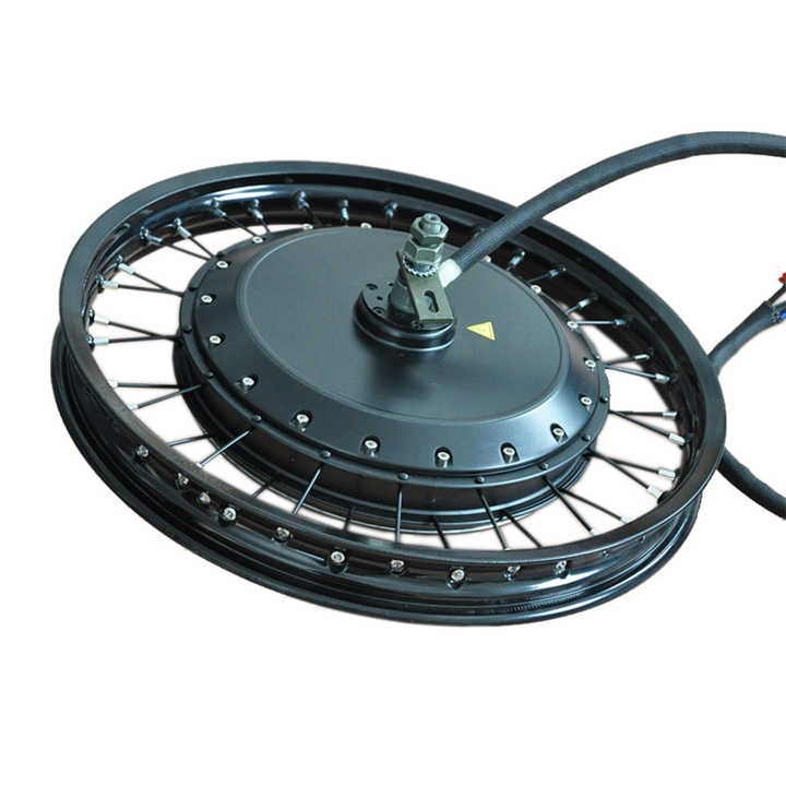 120km/h QS 273 V3 8000W Motor Electric Hub Motor Motorcycle Conversion ...