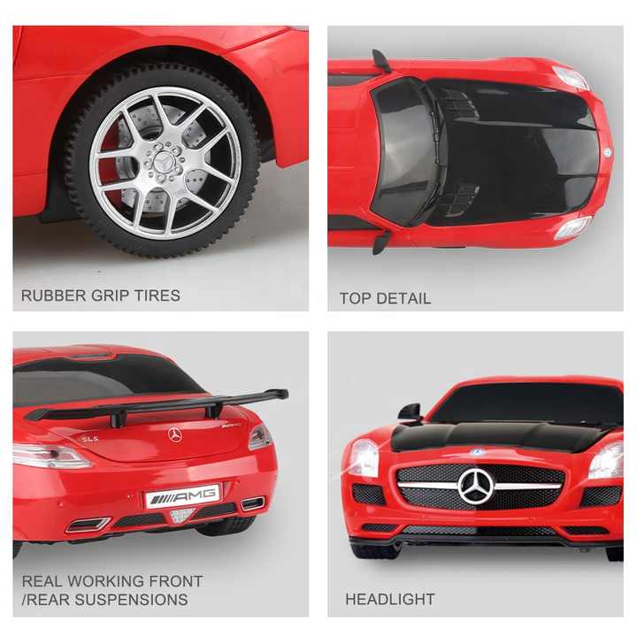 1:24 Scale RC Car Mercedes-Benz SLS AMG GT Final Edition Remote Control ...