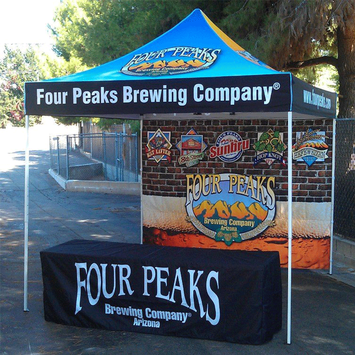 Custom Outdoor Activity Tent, Waterproof 3x3 Folding Pop-Up Booth Tent ...