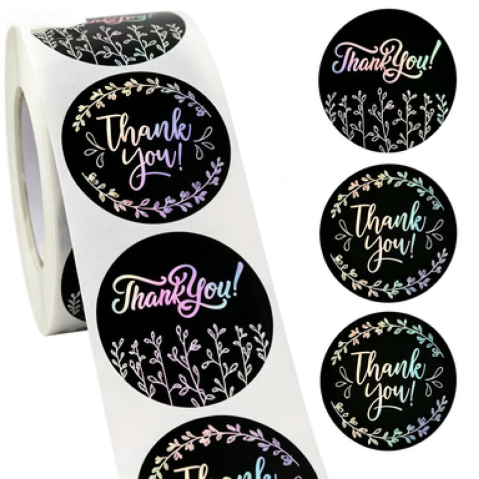 Custom Round Art Paper Stickers - Waterproof & Durable, Direct Factory ...