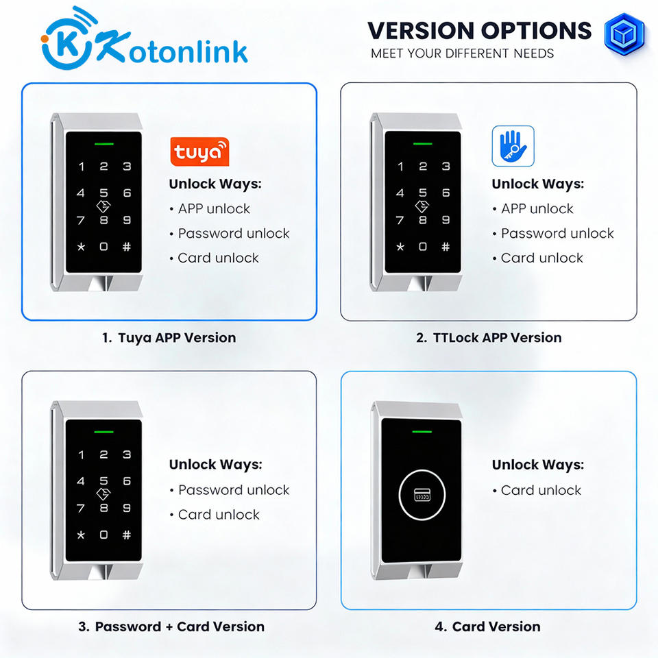 Tuya/TTLock App, Card, Password & NFC Multi-Unlock Smart Locker Lock ...