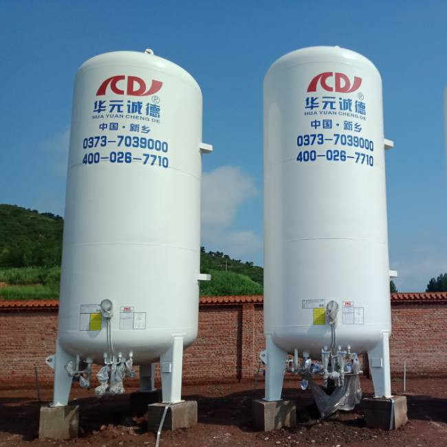 Industrial Lox Storage Tank 10m3 for Liquid Oxygen