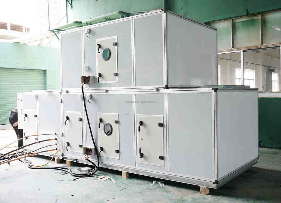 Large Air Flow HVAC Water Systems Air Handling Unit Air Handler AHU for ...