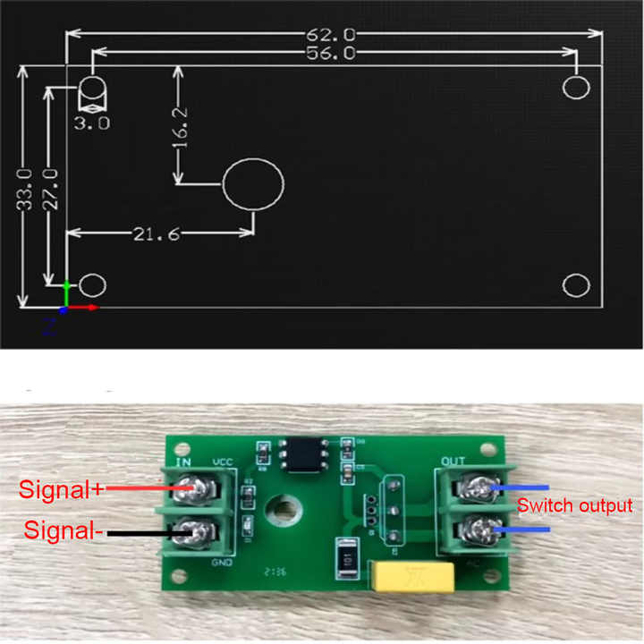 Taidacent 600V 40A 1-Channel Mosfet Thyristor Solid State Relay SSR ...