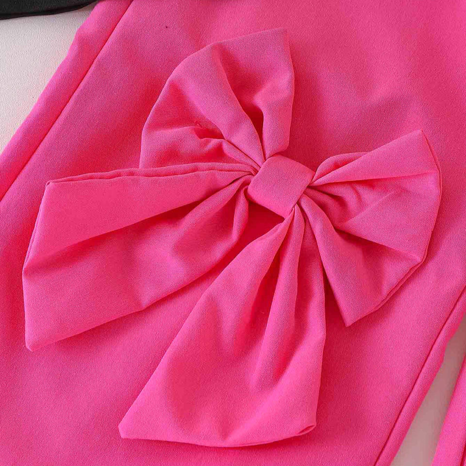 African Girls Dress Pure Color Princess Autumn Chic for Lace Stitching ...