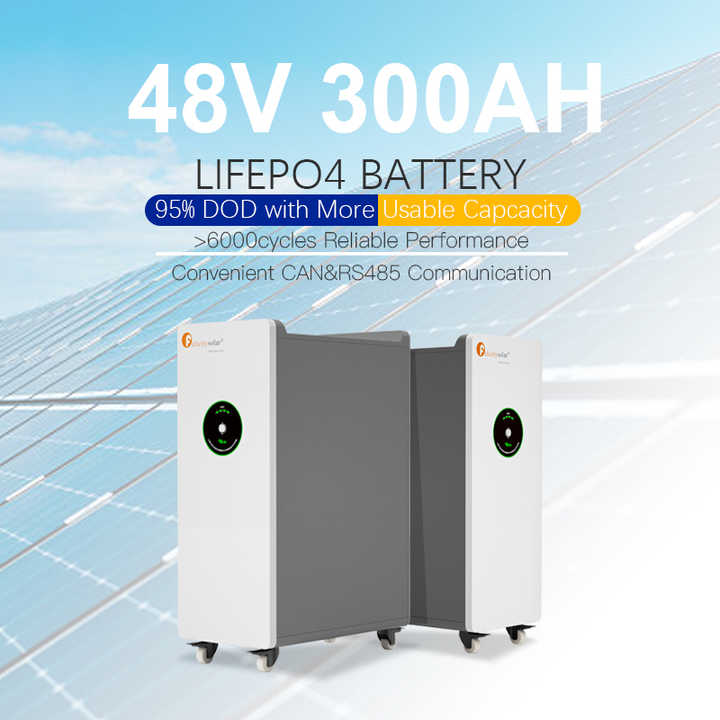 Felicitysolar 15KW 300ah Rechargeable Lithium Ion Batteries Pack