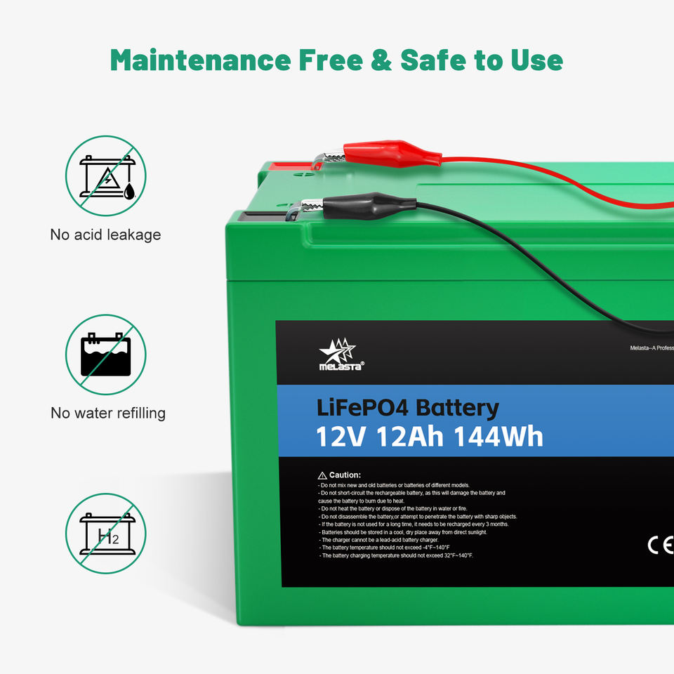 High Quality Factory Lifepo4 12v 12ah Battery Lithium Lifepo4 Battery ...