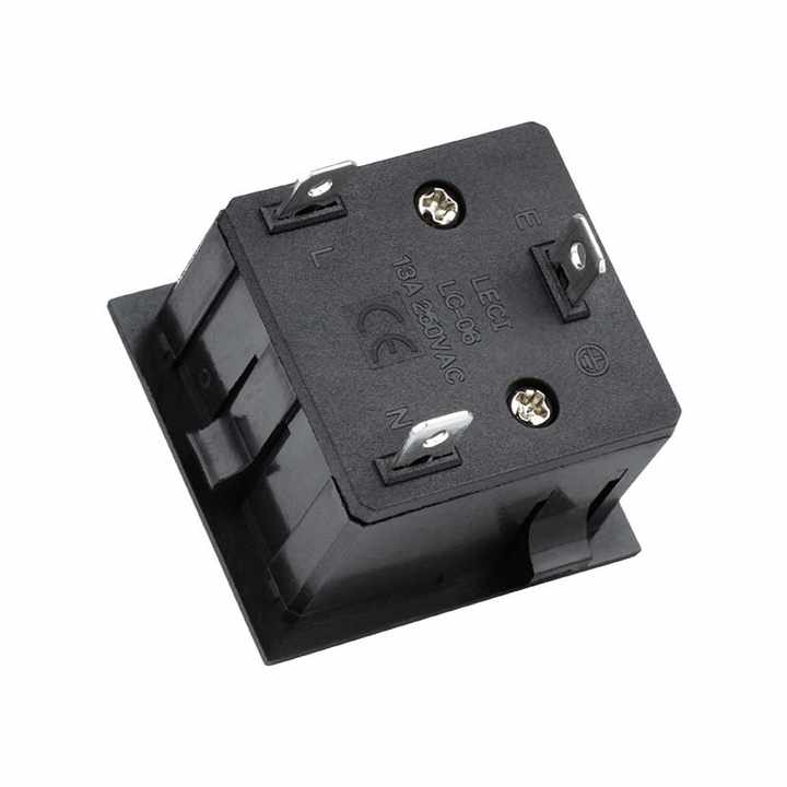 Universal 3 Pin Plug Electric PDU Socket SS-801 13A Brass Wall Socket ...