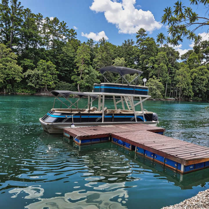 Allhouse Boat Luxury Yacht Double Layer Aluminum Electric Boat with ...