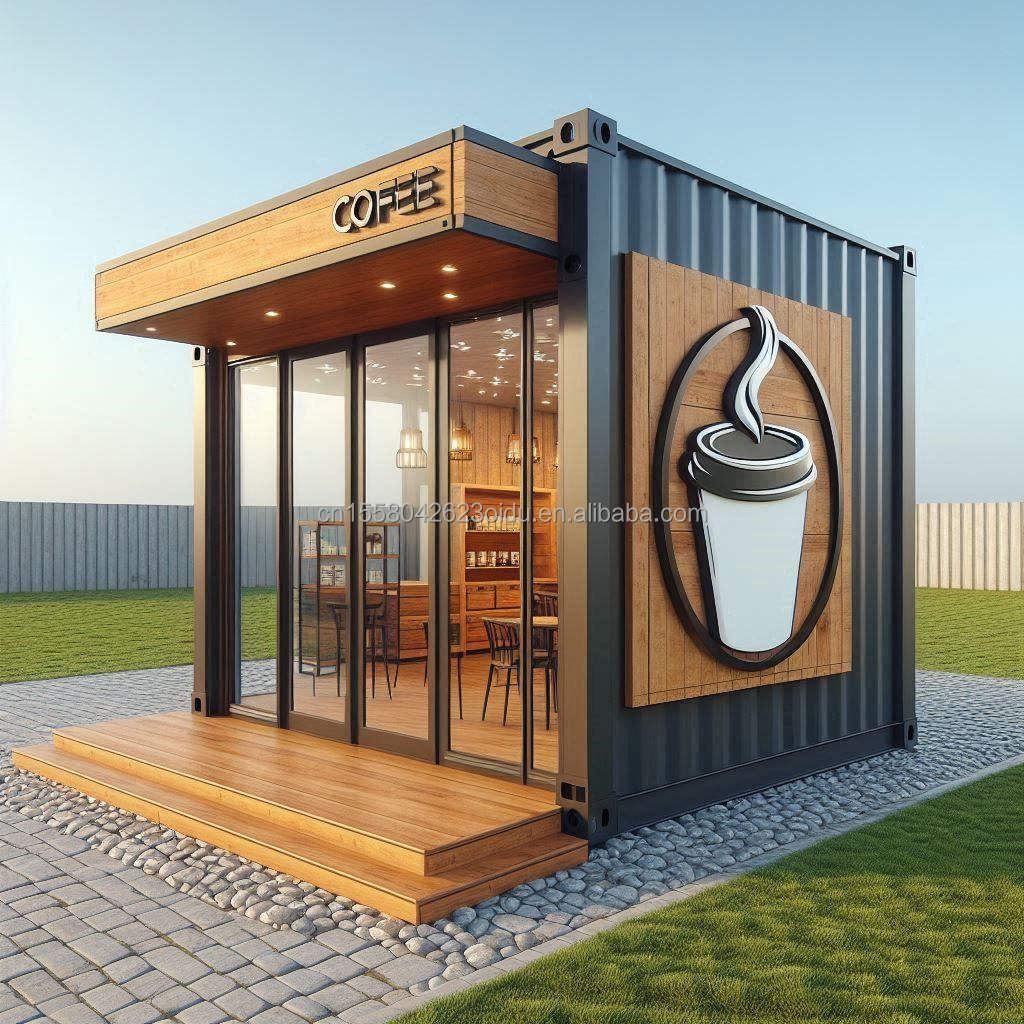 Mobile Coffee Shop - Premium Prefabricated Designs for 2024