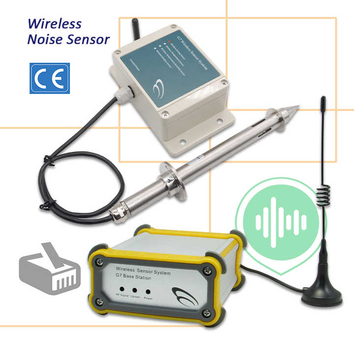 Noise Transmitter Decibel Detector - RS485 Wireless Sensor