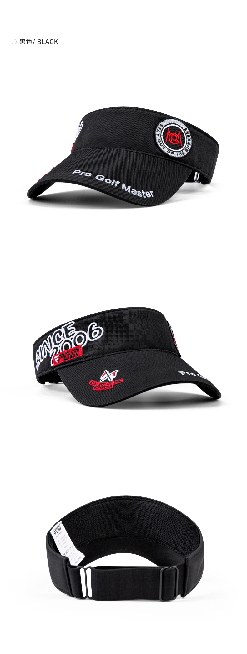 PGM MZ044 embroidery sport baseball golf caps hats breathable golf caps ...
