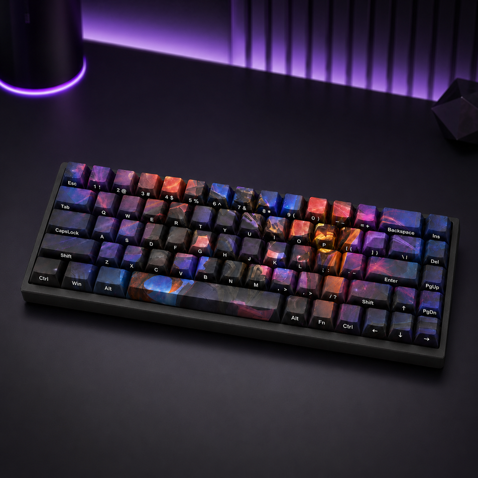 Custom LOL ODYSSEY AATROX 68 Key PBT Dye Sublimation Side Printed ...