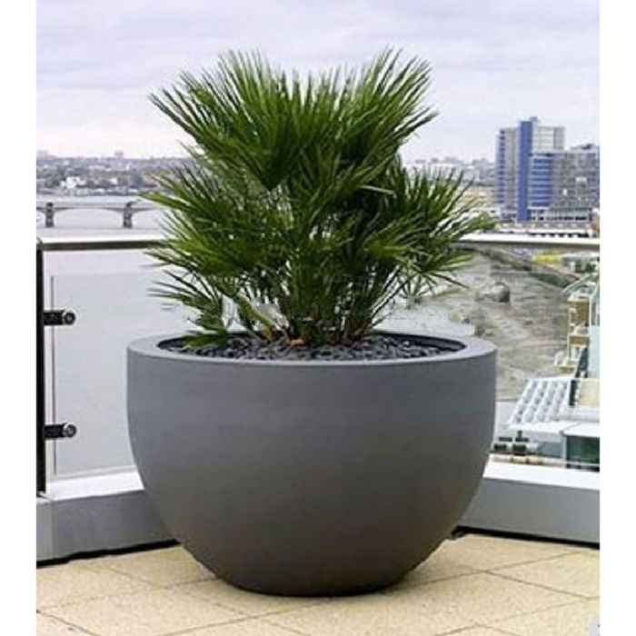 Custom Large GFRC GRC Concrete Planter Bowl for Gardens