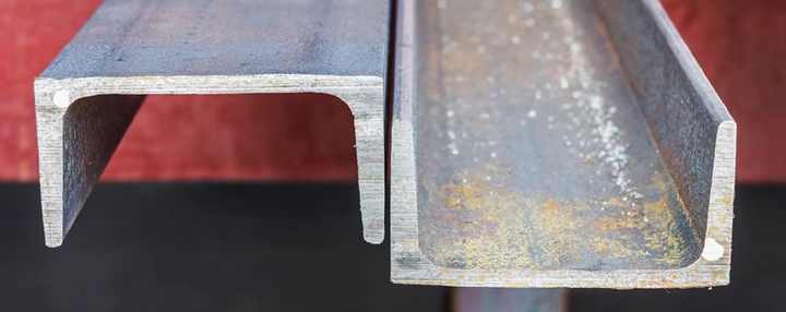 Factory Price Galvanized Carbon U Beam Steel Channel Profile 2x4 c ...