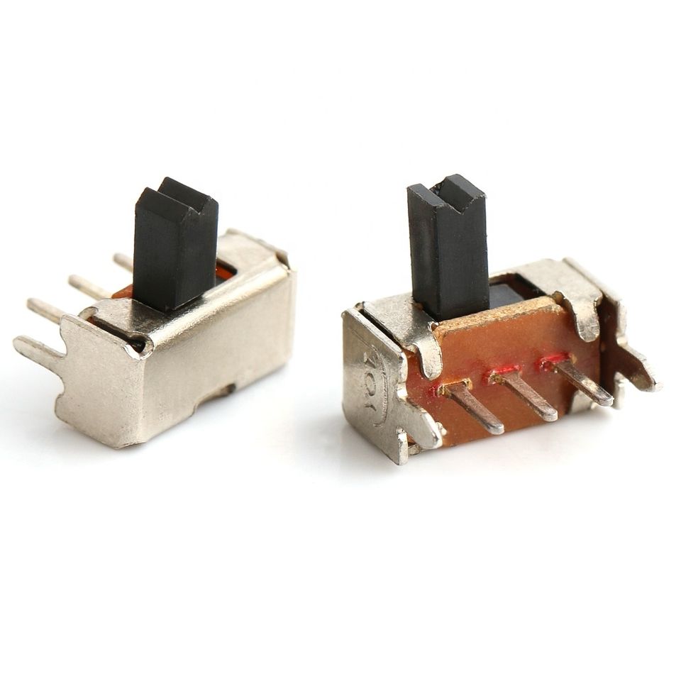 SK12D11 Right Angle 1P2T Slide Switch 2 Position 3Pin Dip Slide Switch ...