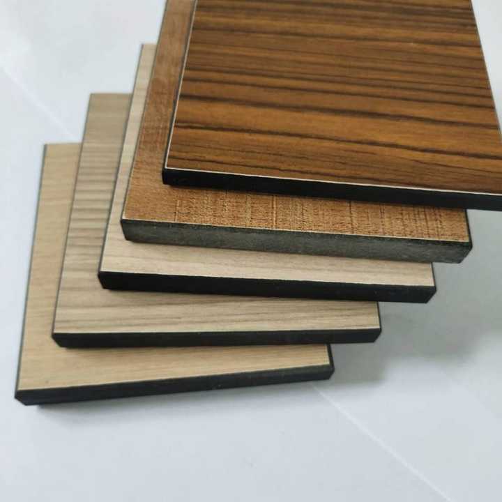 HPL Wood Grain Outdoor Wall Cladding Panels - Fireproof