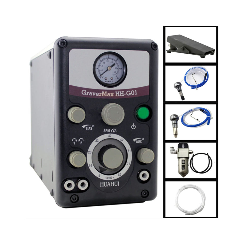 JH-G01 Pneumatic Engraver for Jewelry: Metal and Stone Engraving ...