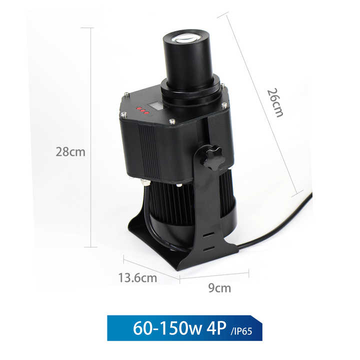 80W IP66 Gobo Projector Lamp - 40000 Hours Outdoor Lighting