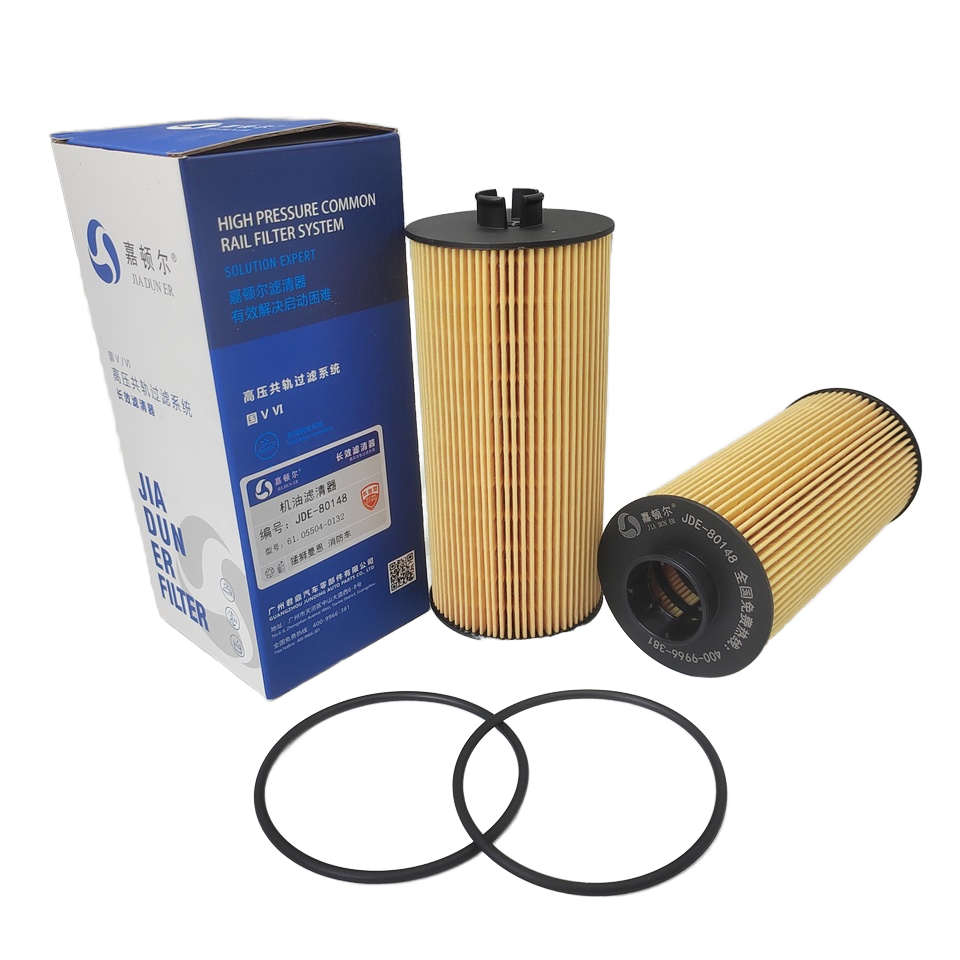 Gran oferta, piezas de motor de camión con filtro de aceite MENGSHI ...