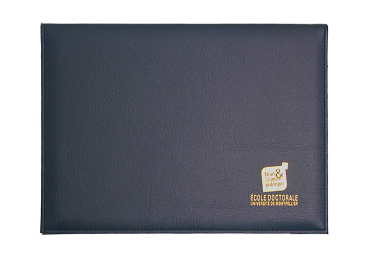 Leather Degree Certificate Covers - Durable & Customizable