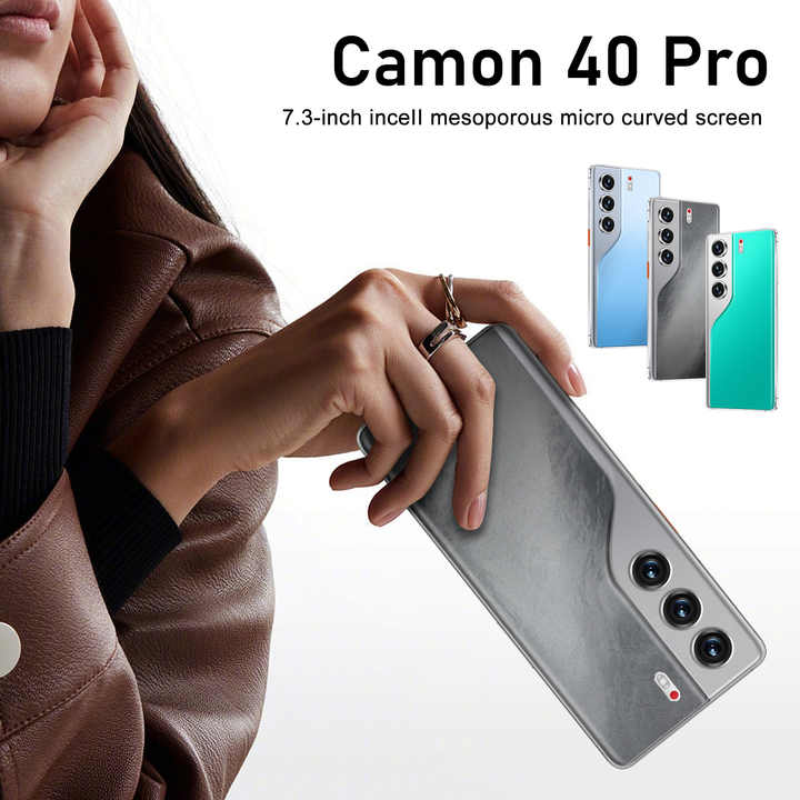 TECHNO CAMON 40 PRO 5G Phone with Wireless Charging 4K Screen 108MP ...