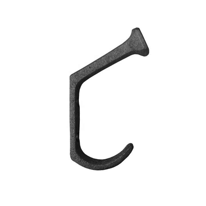 Rustic Wall Mount Cast Iron Spike Hooks Multiuse Railroad Spike Hook ...