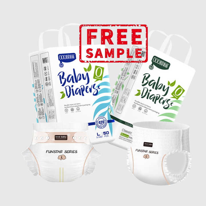 ABB Brand Newborn Organic Korean Baby Nappy Diapers Free Sample ...
