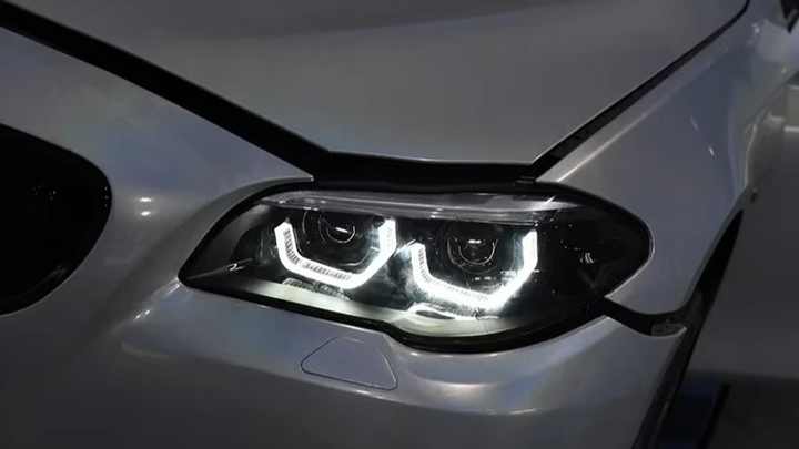 F10 Upgrade Headlights for BMW 5 Series 2010-2017 LED DRL 520i 525i ...