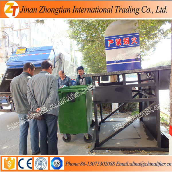 Garbage Placing Device/scissor Elevator for Tourism City