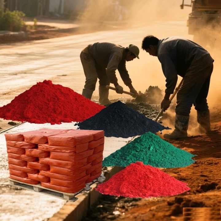 Iron Oxide Red Inorganic Ferric Oxide Powder Inorganic Leather Paint ...