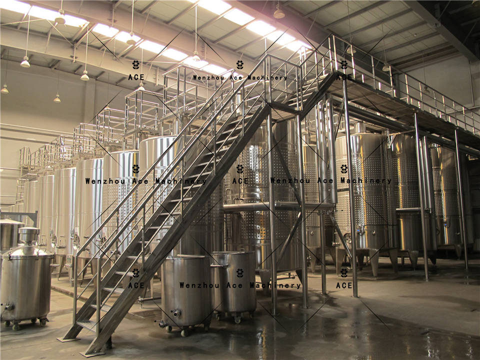 Ace Stainless Steel 304 316L Forkable Moveable Square Wine Transport ...