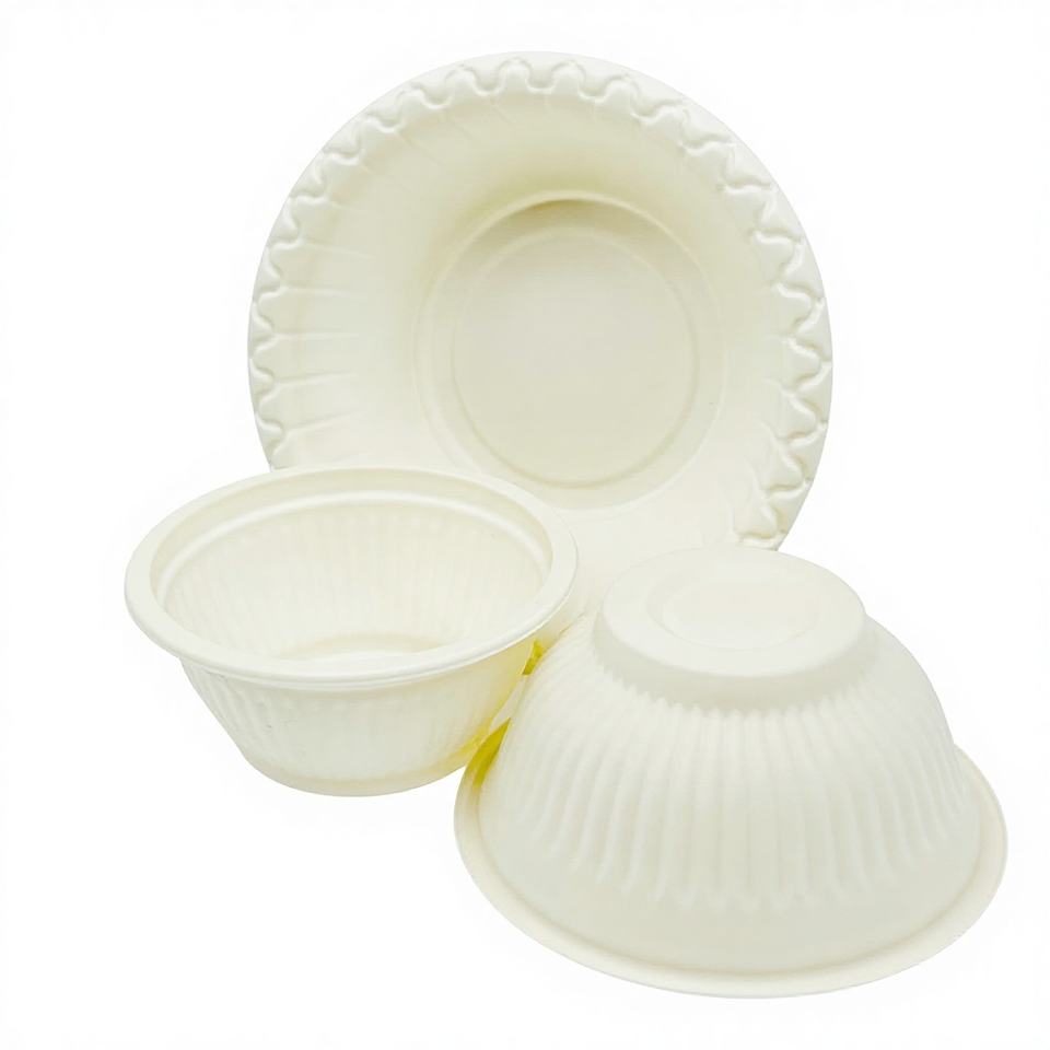 Eco Friendly Biodegradable Disposable Corn Starch Meal Bowls for Party ...