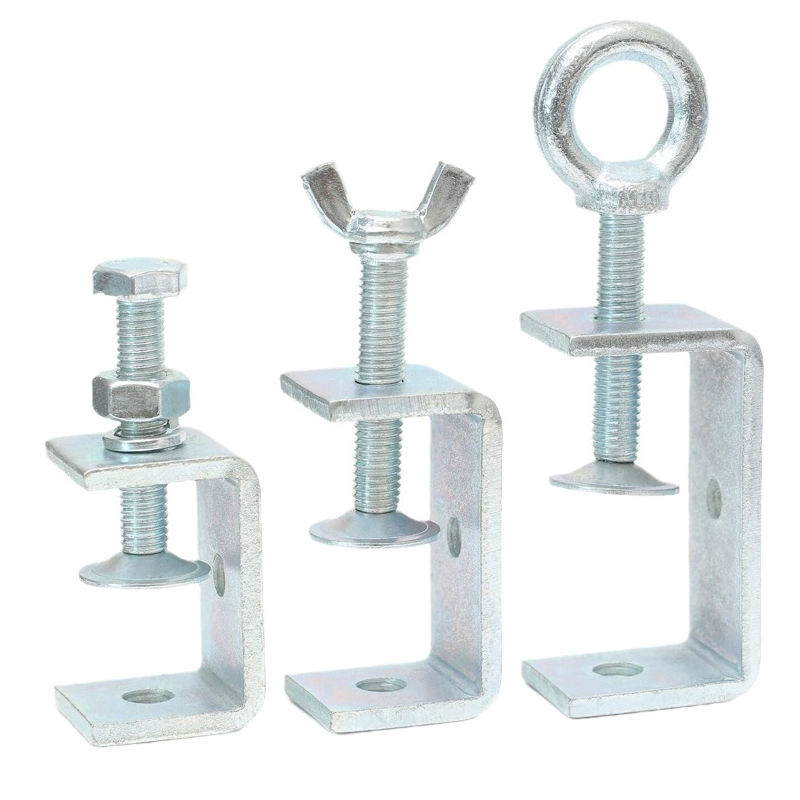 Customizable Heavy Duty Metal G-Clamp Hardware Galvanized Outer ...