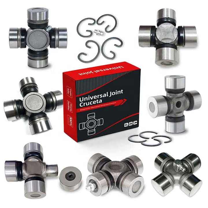 26x53.6mm Stainless Steel Double Structure Universal Joint Cross ...