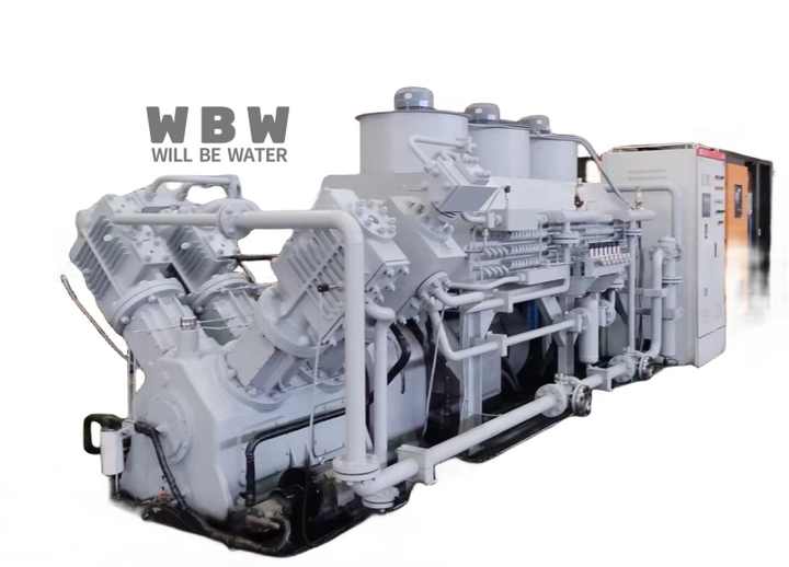 Diesel-powered Skid-Mounted Air Booster - VF-1.3/24-150-C