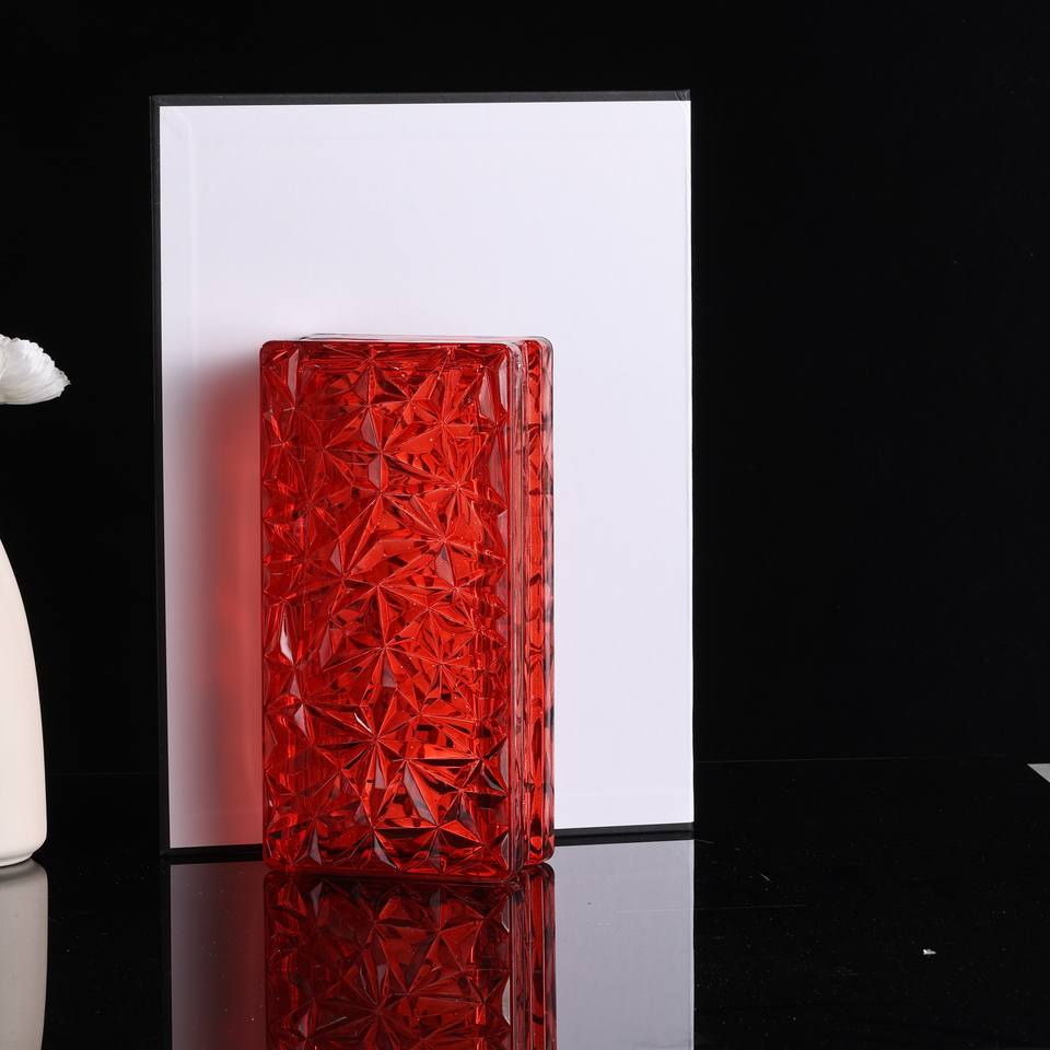 Hollow Crystal Glass Bricks 200*100*50MM Crystal Bricks for Decorative ...