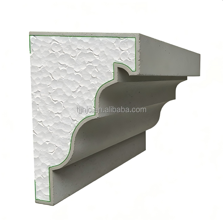 Architectural Exterior Wall Molding with Polystyrene Customizable ...