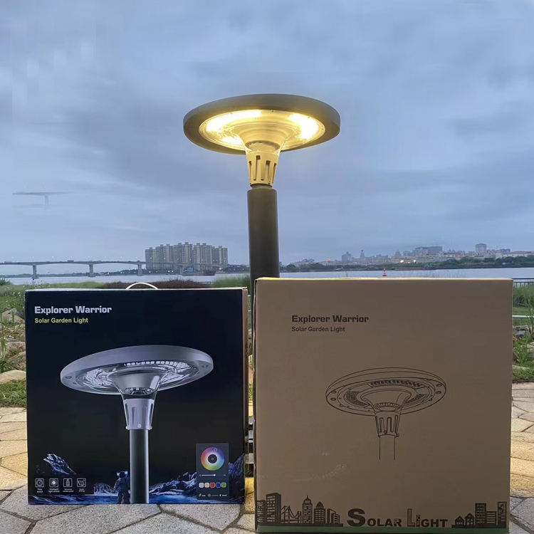 Outdoor Waterproof RGB LED Solar Powered Garden Lighting