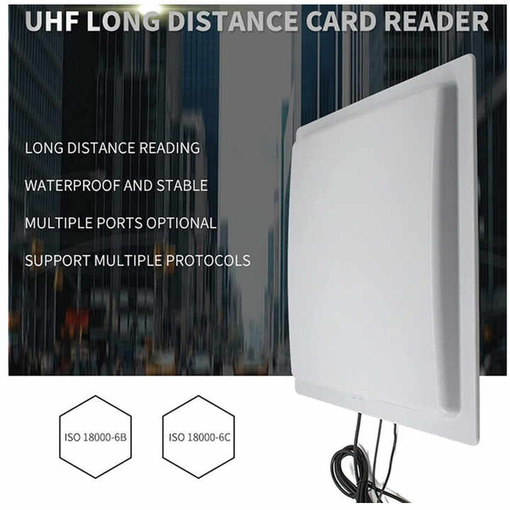 Vehicle Identification UHF RFID Long Range Reader 15 Meters