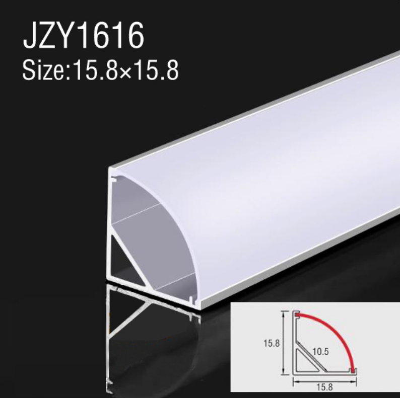 Surface Mounting Linear Lighting LED Strip Light 45 90 Degree Corner ...